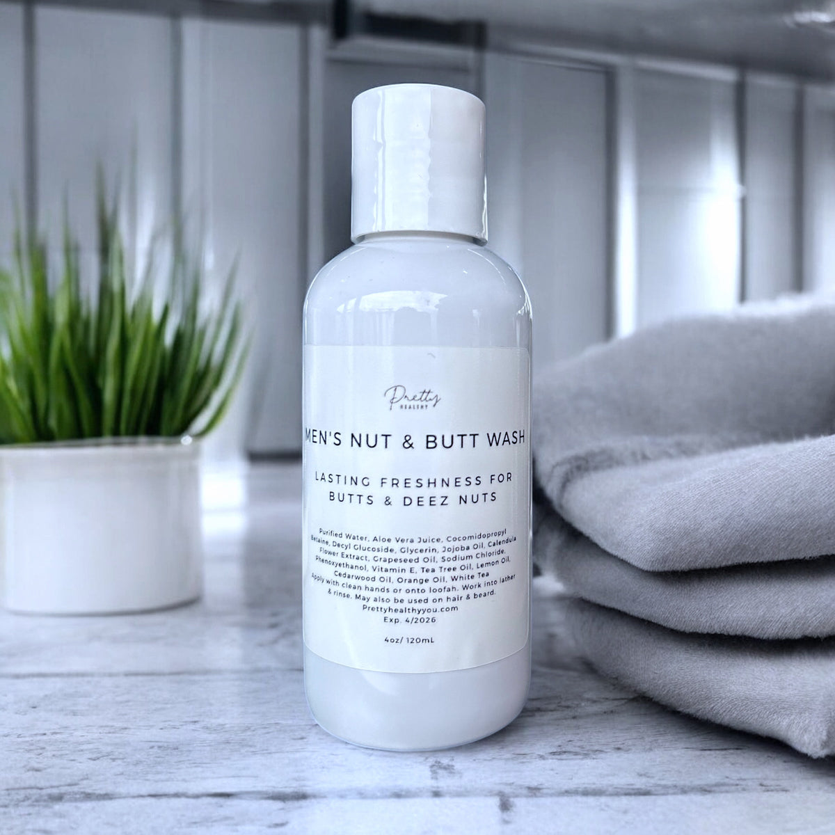 Men's Gentle Nut & Butt Wash – Pretty Healthy